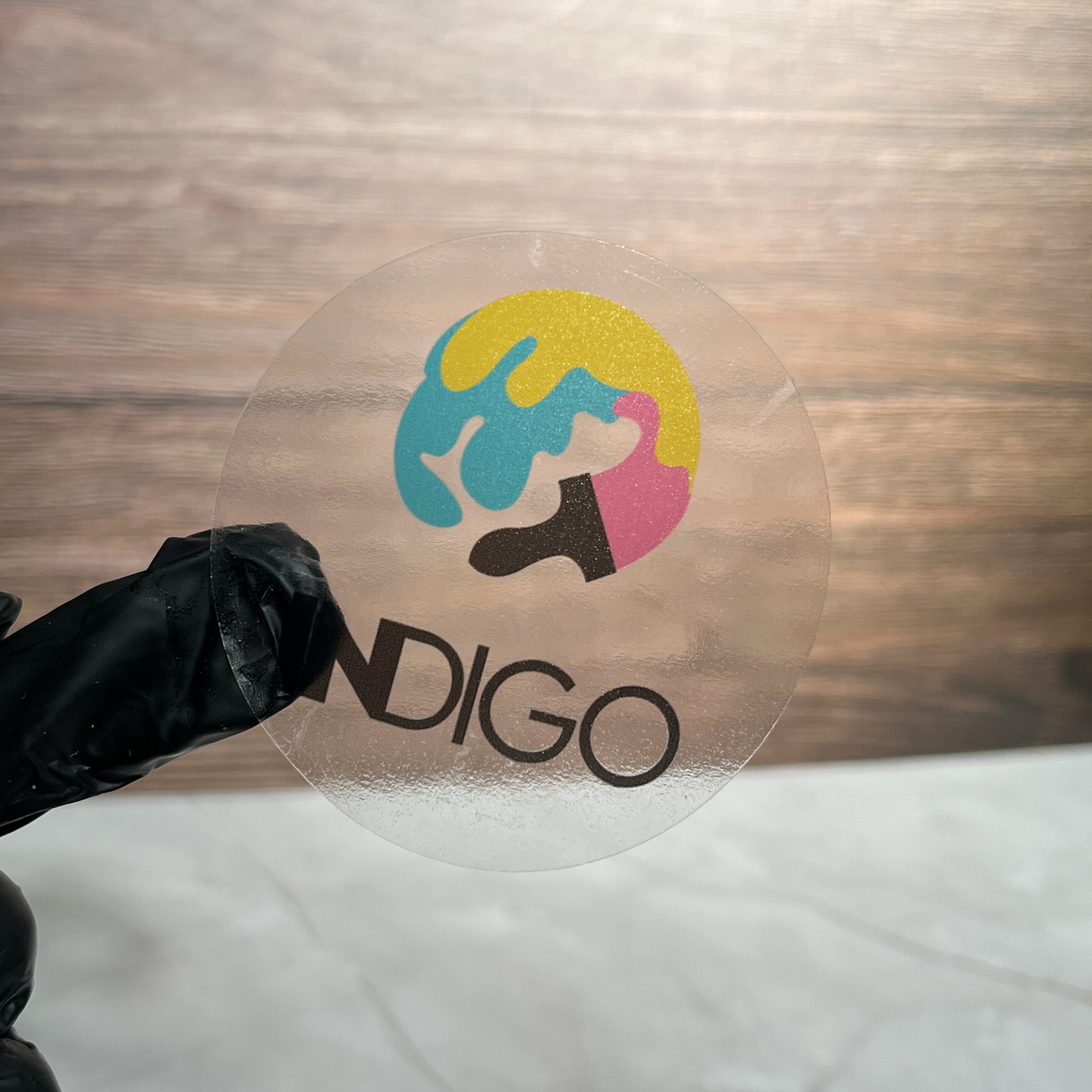 VINIL TRANSPARENTE – Indigo Stickers